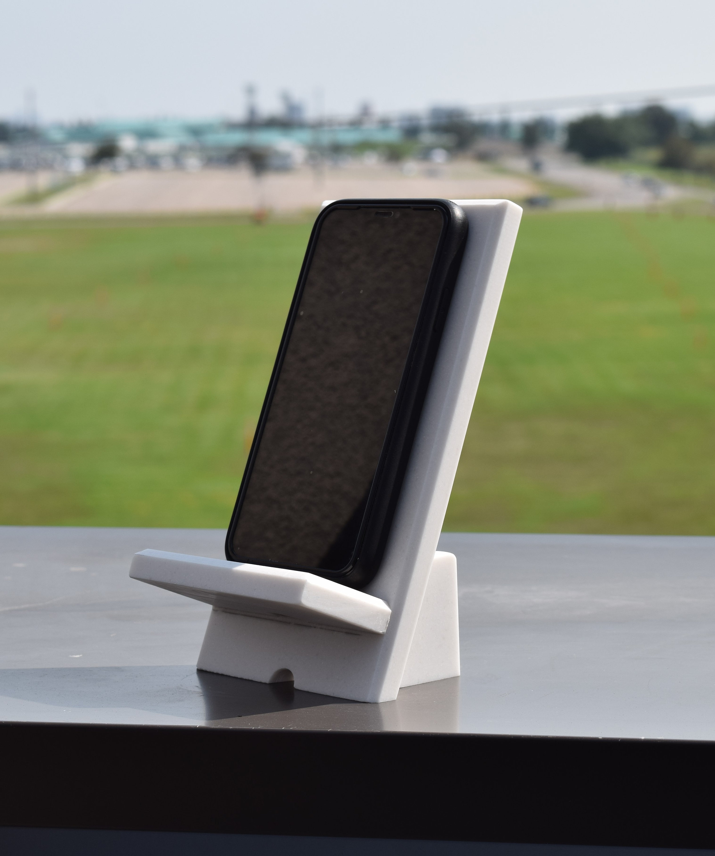 Corian Solid Surface Mobile Stand Charging Mobile Holder Handcrafted ...