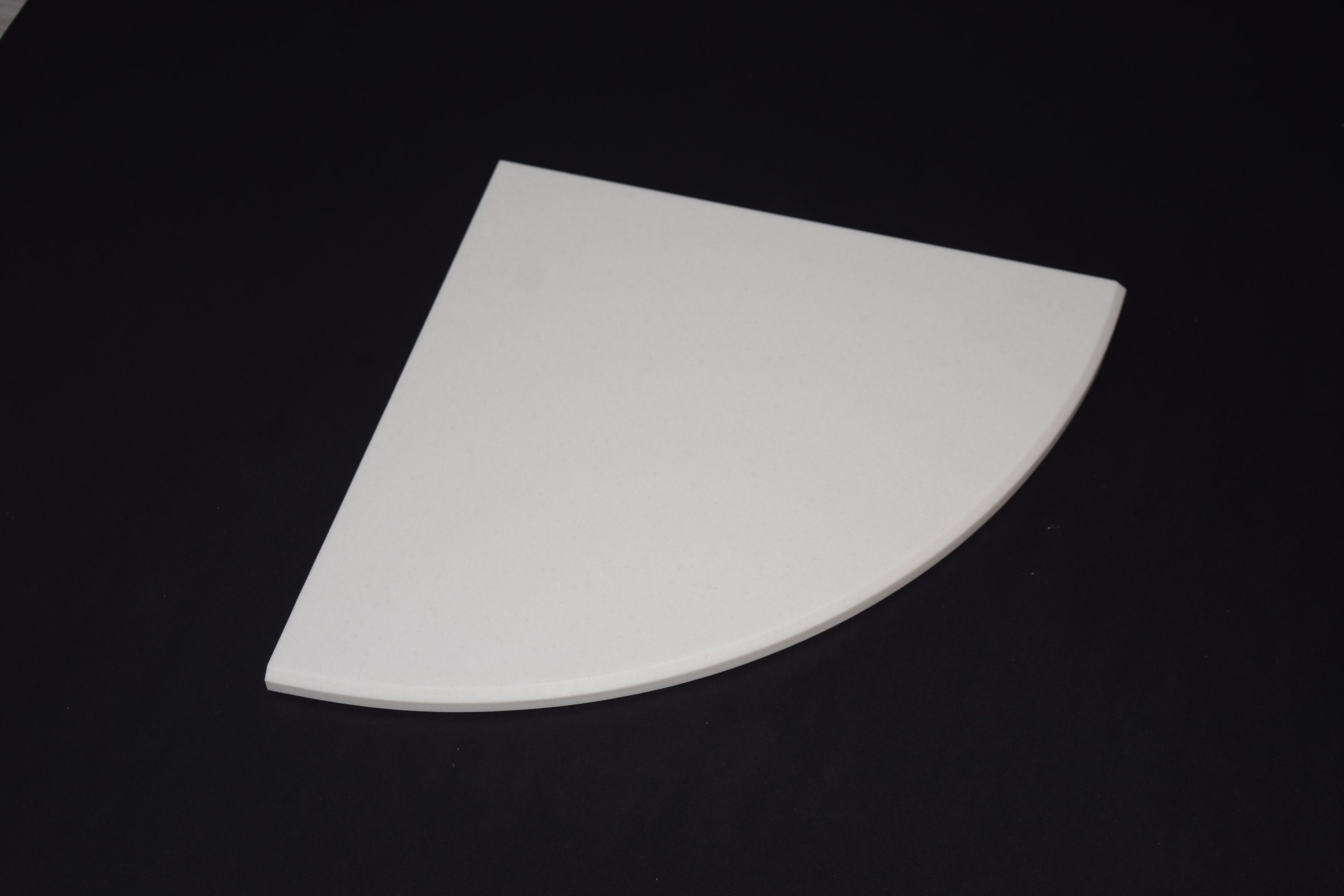 Shelf Caddy Corian Solid Surface Corner Shelf |vanity Sink Corner Tray in White Color | Bathroom ...