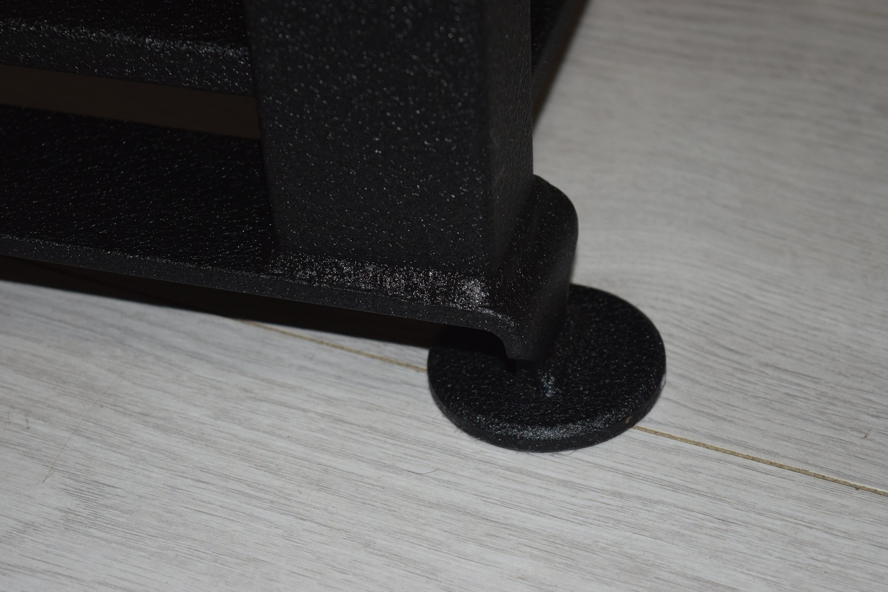 Iron Table With Rexine Seat and Inbuilt Shelf Shoe Stand and Sitting ...