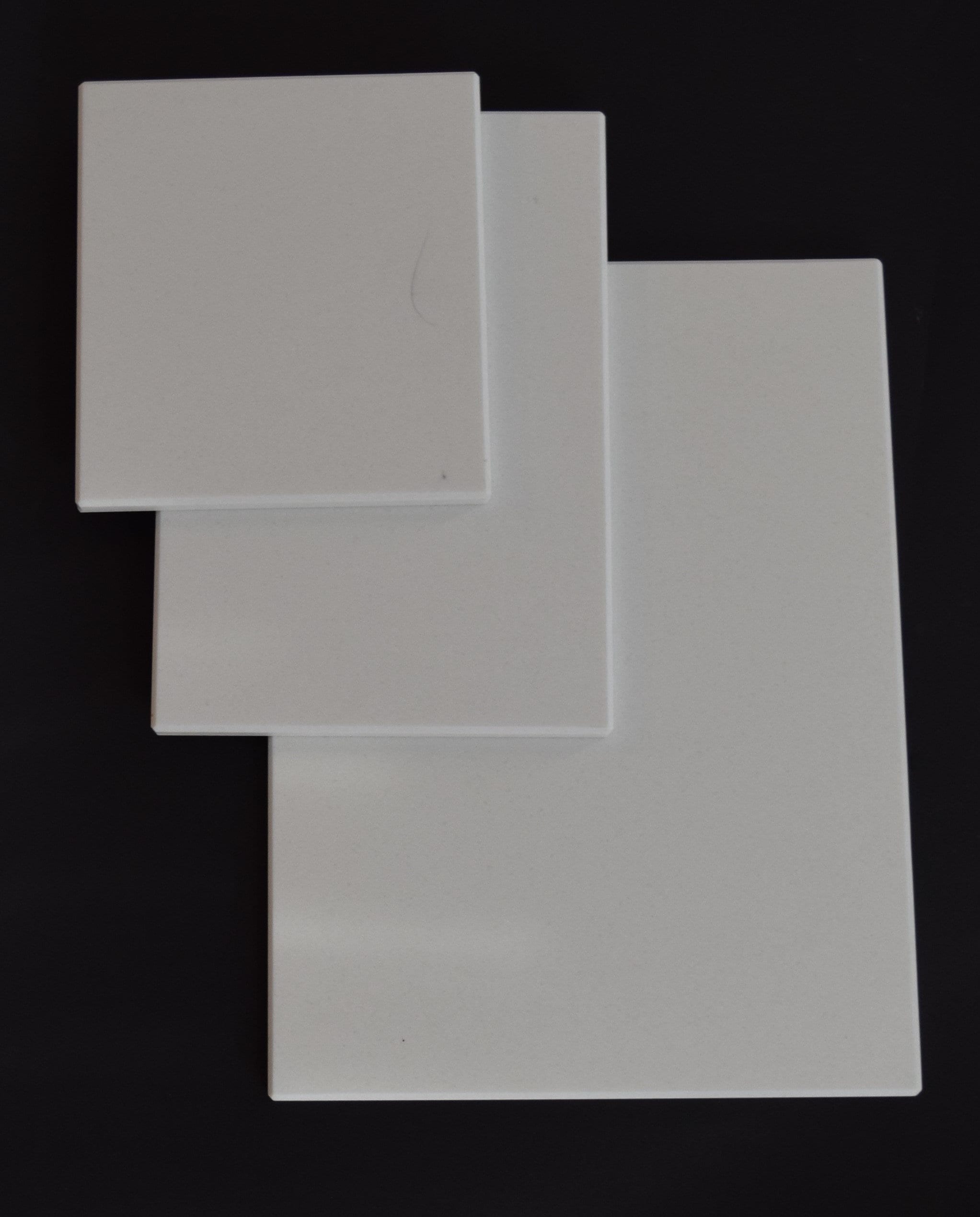 1/2" Inch Thick Solid Surface Cutting Board With Bevel Edge | Corian Solid Surface Chopping ...