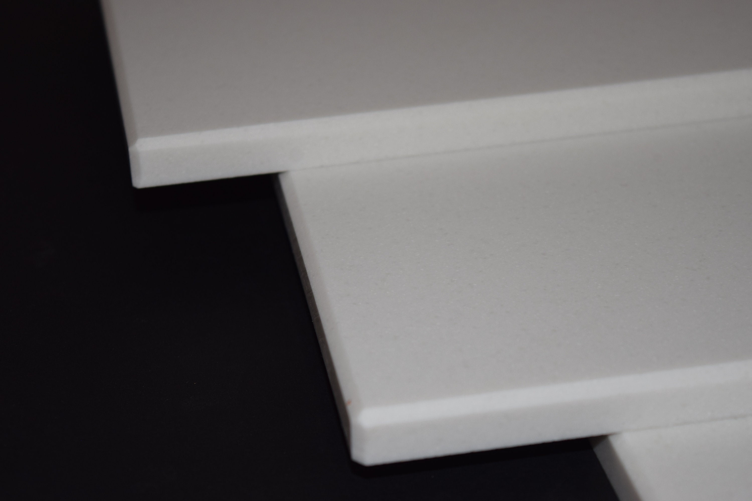 1/2" Inch Thick Solid Surface Cutting Board With Bevel Edge | Corian ...
