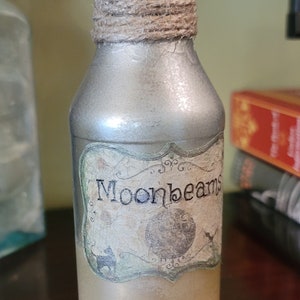 Bottled Moonbeams: Witch Cabinet Curiosities Decoration - Etsy