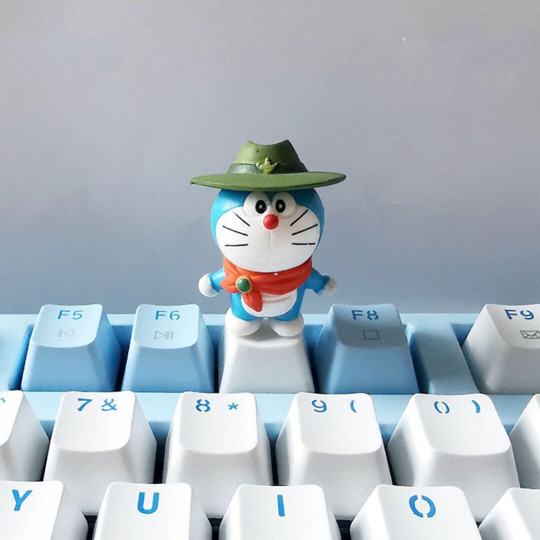 Artisan Doraemon Cartoon Keycaps Custom Handmade Anime Keycaps ...