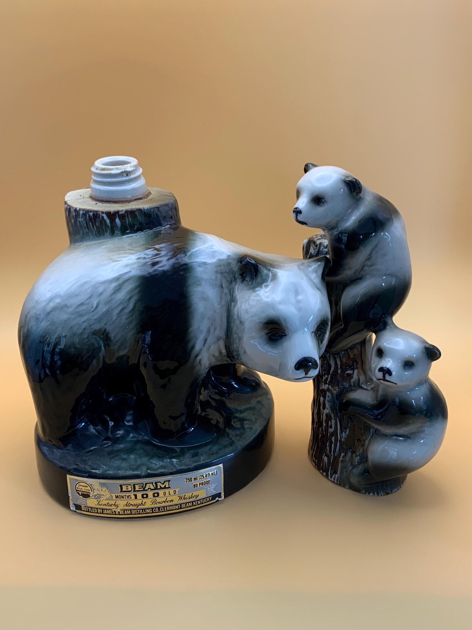 1980 Jim Beam Panda Liquor Bottle – Vintage Ceramic Decanter ...
