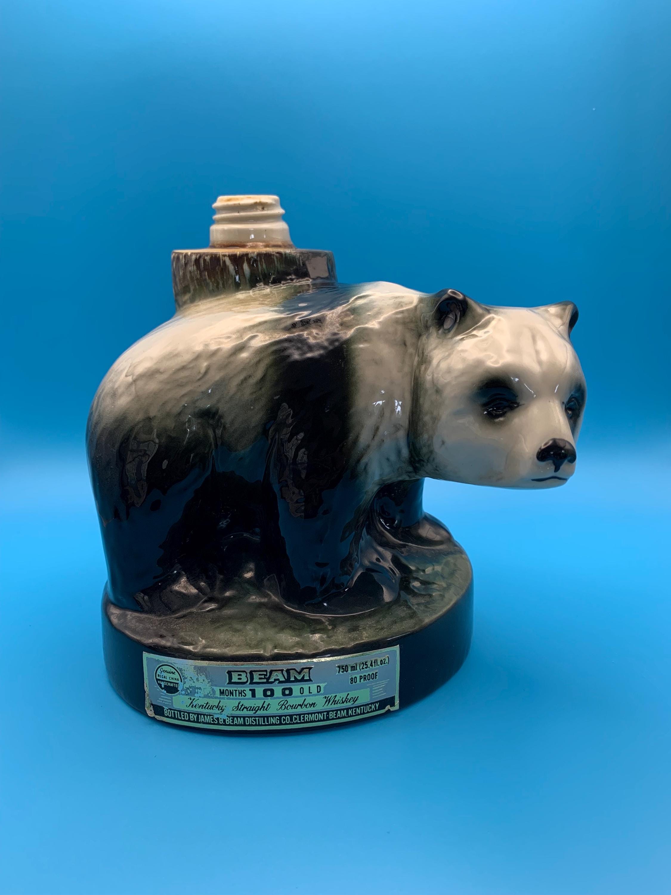 1980 Jim Beam Panda Liquor Bottle – Vintage Ceramic Decanter ...