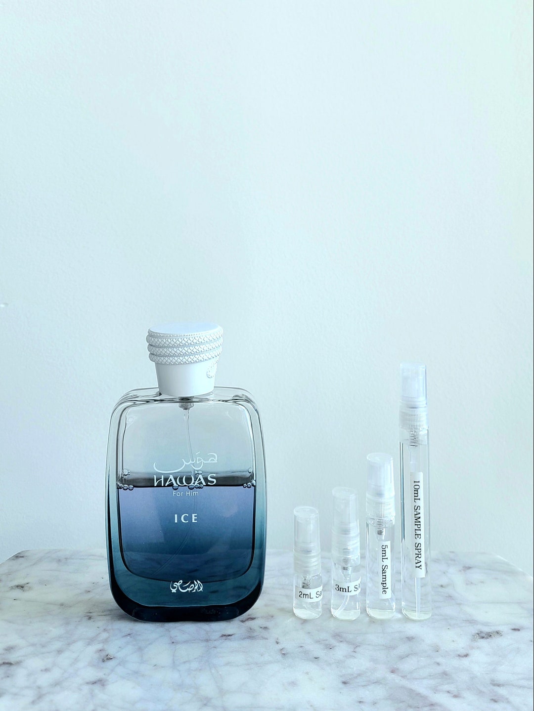 Rasasi Hawas Ice EDT Cologne for Men 2ml/5ml/10ml Fragrance Spray ...