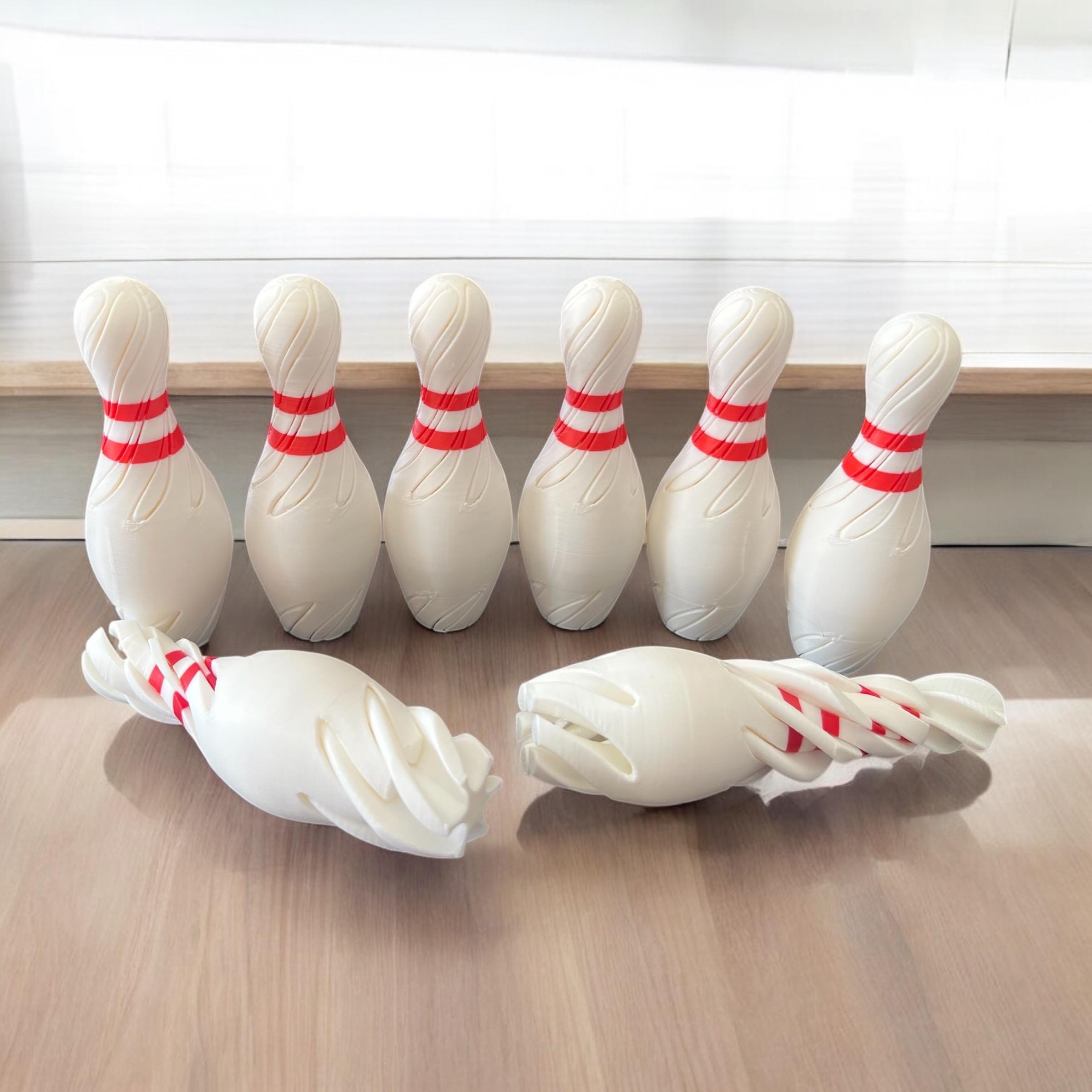 Bowling Pin Fidget Toy – Unique Stress Relief Toy for Bowlers, Bowling ...