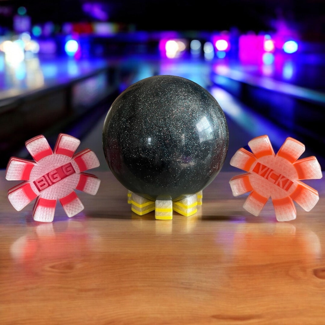 Bowling Ball Cup Personalized Bowling Ball Holder Custom League Prize ...