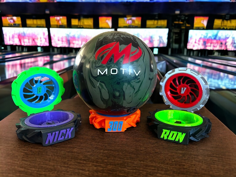 Custom Bowling Ball Cup Personalized Bowling Holder Gift League Prize ...