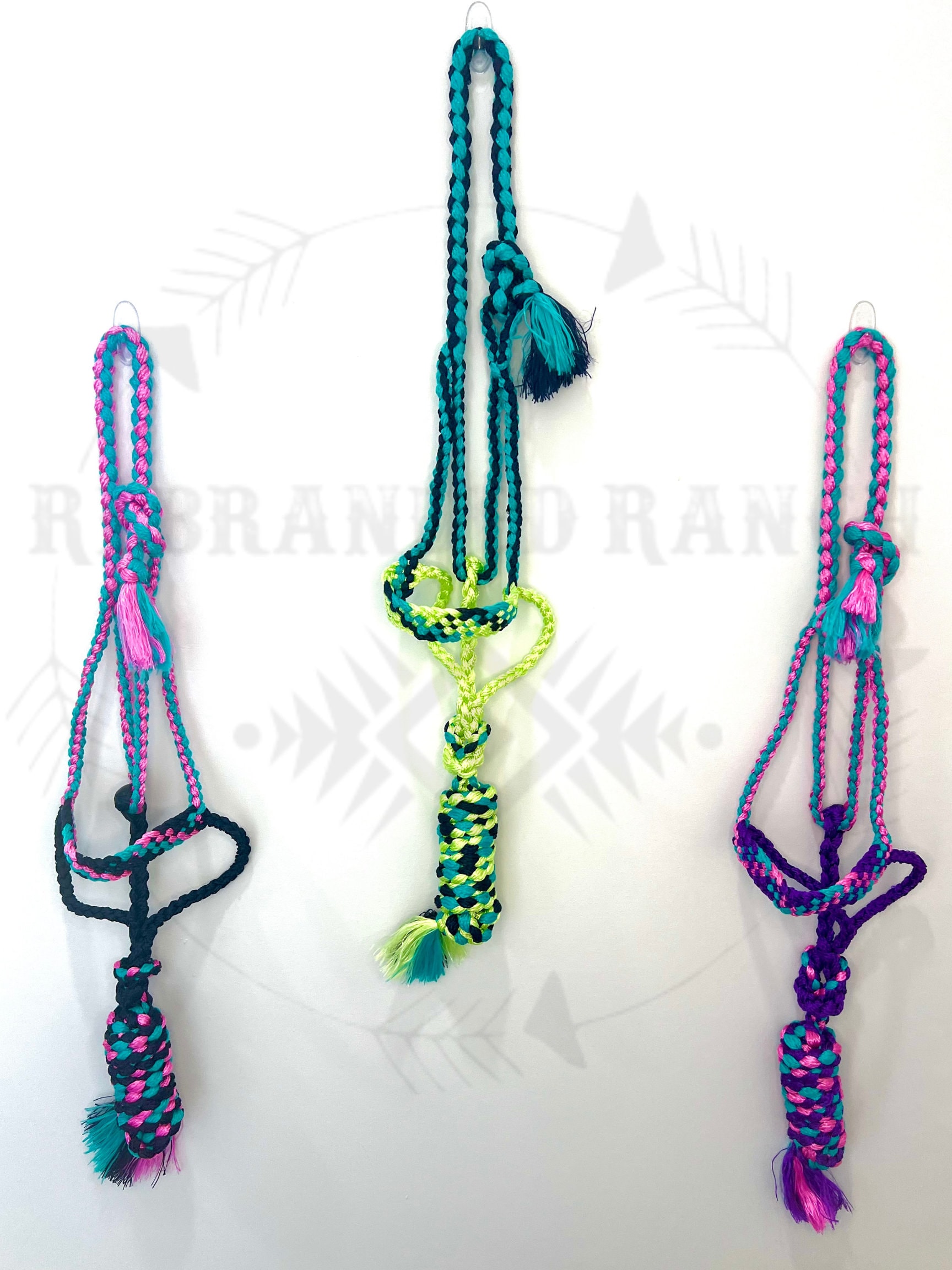 Mule Tape Braided Rope Halter - Etsy