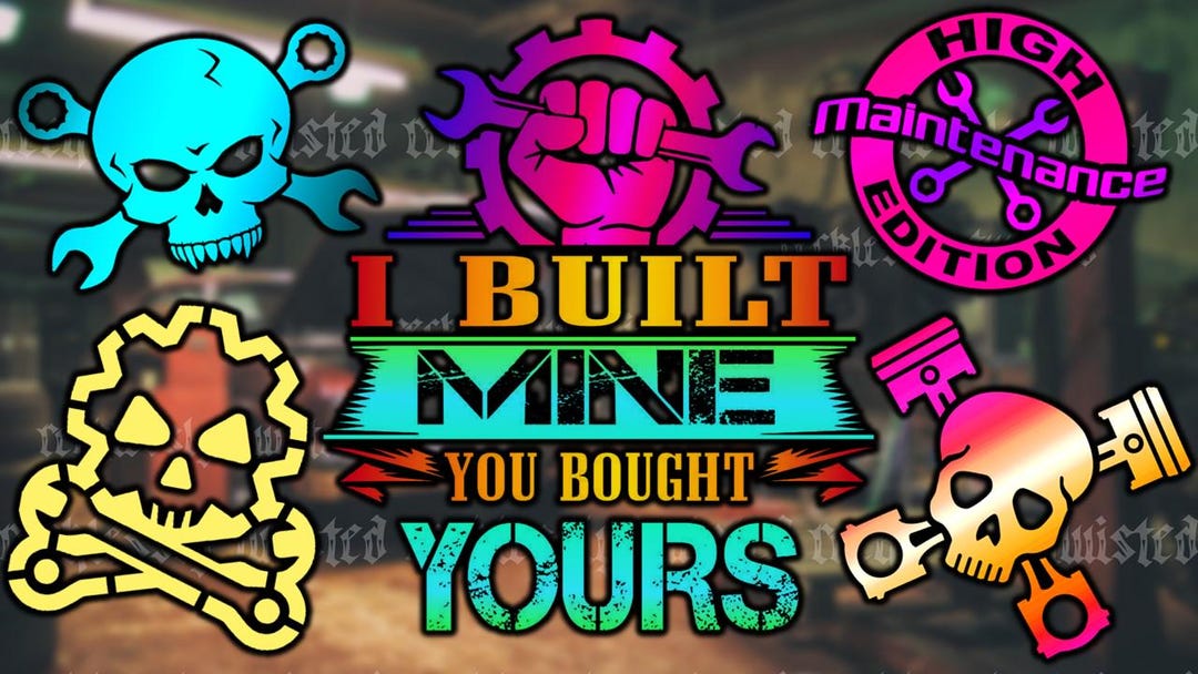Mechanic Themed SVG Files - Etsy