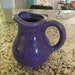 Vintage Haeger Small Purple Pitcher - Etsy