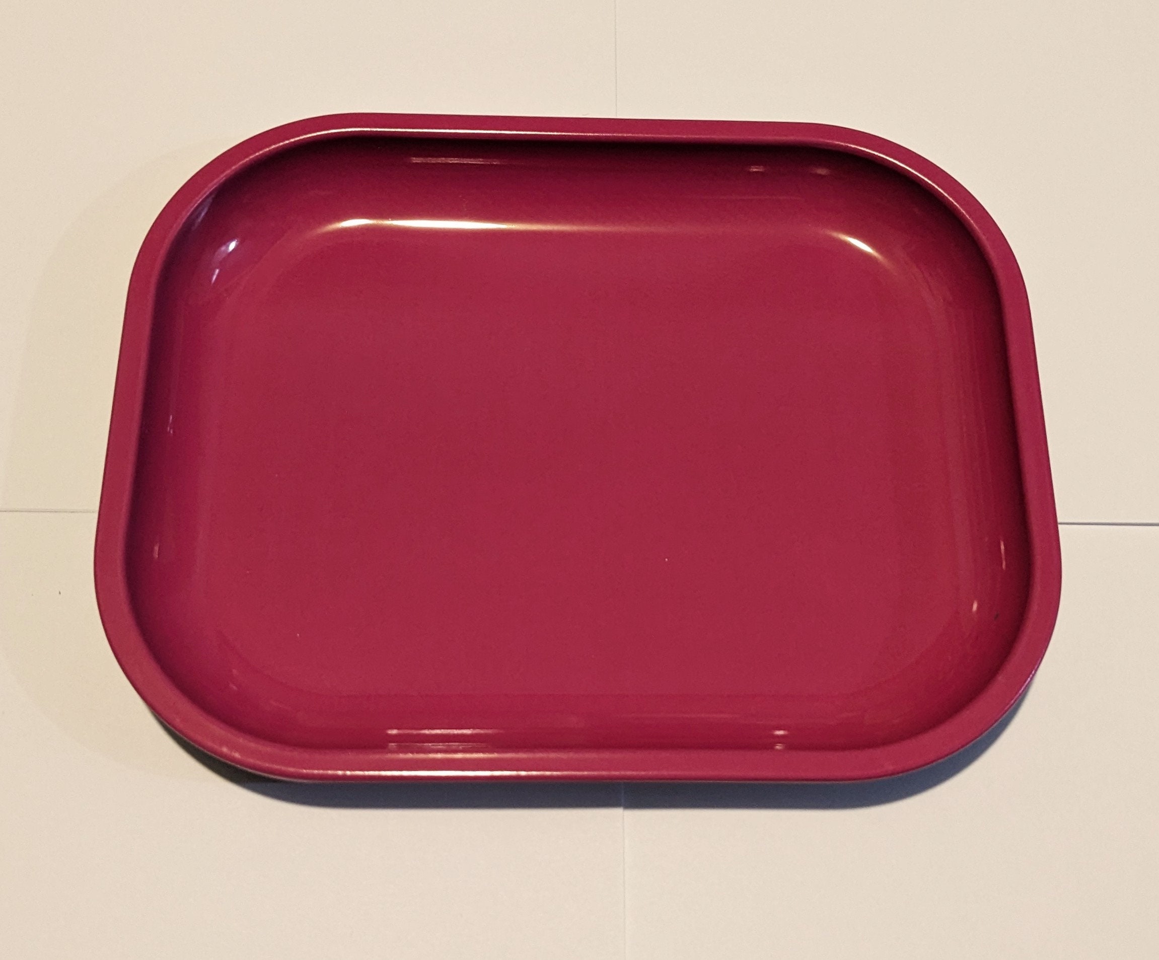 Pink Metal Tray - Etsy