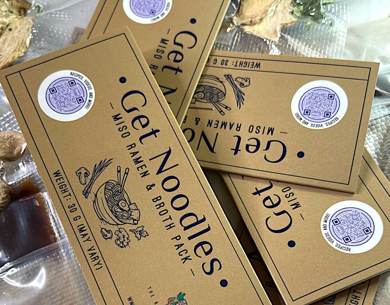 6-pack Value Buy | Get Noodles Miso Ramen & Broth Pack With Herbs ...