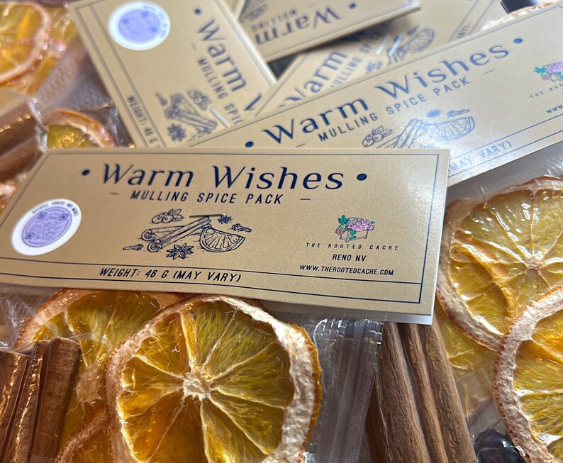 9-pack Bulk Buy Individually Packaged | Warm Wishes Mulling Packs ...