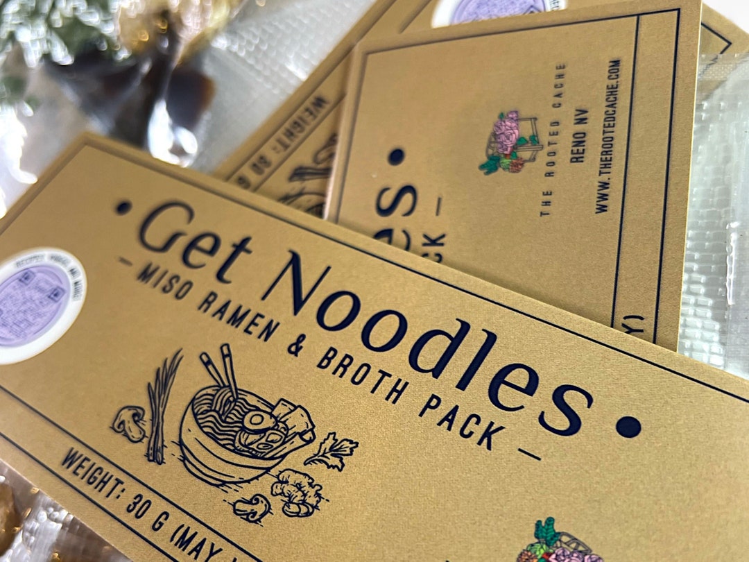 6-pack for Small Gifts | Get Noodles Miso Ramen & Broth Pack | Savory ...