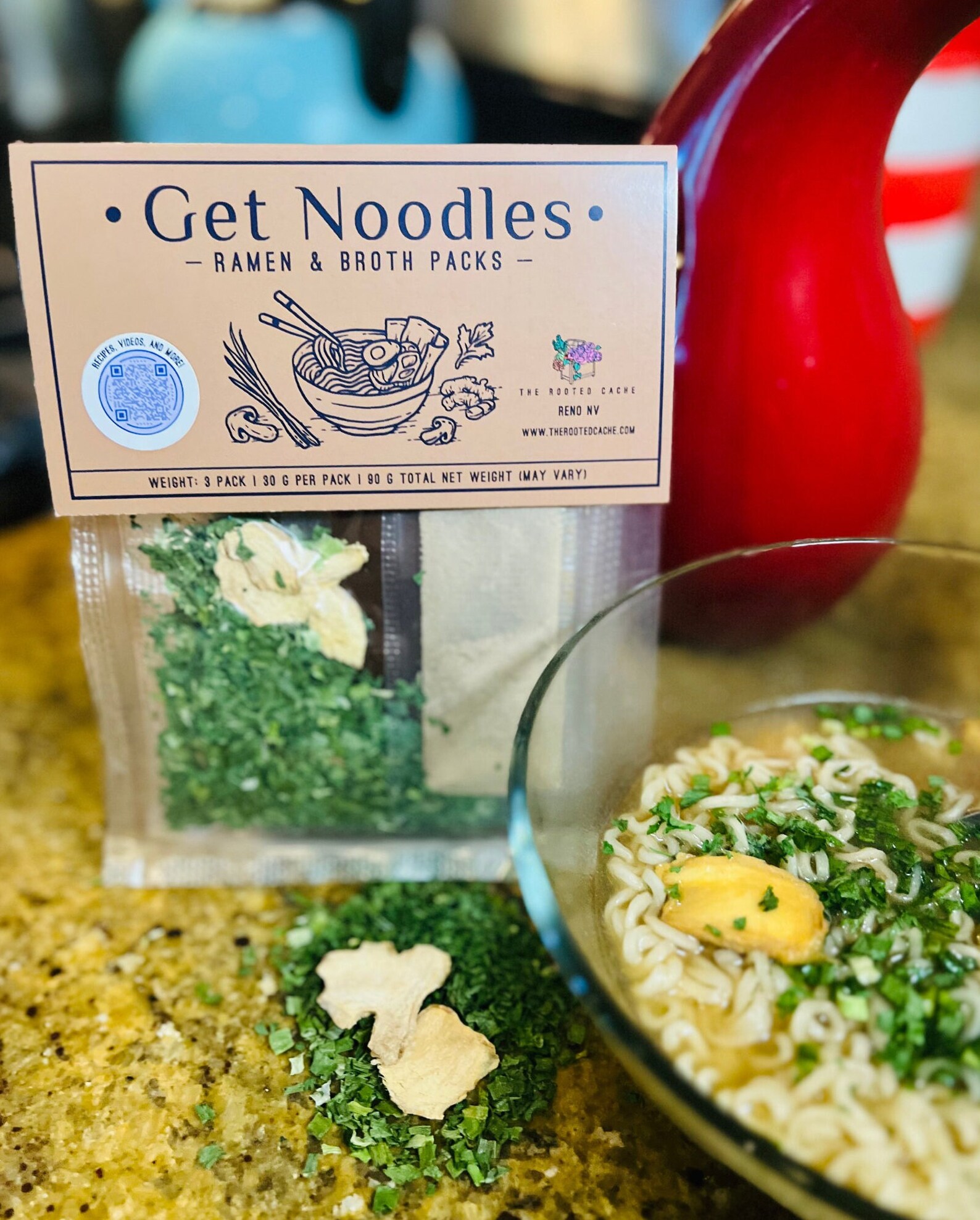 9-count Bulk Buy Prepper Pack Individually Packaged Get Noodles Miso ...