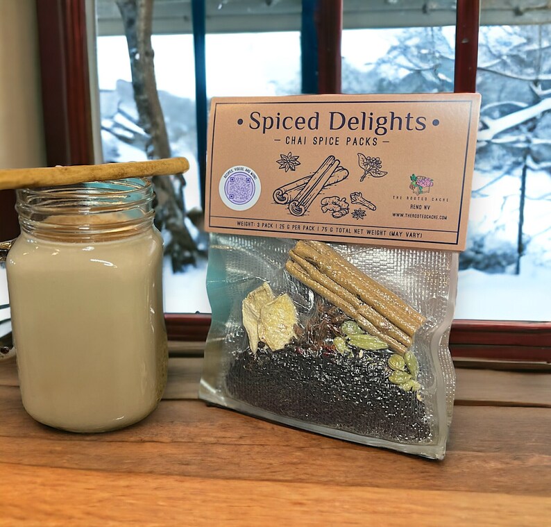 6-pack Value Buy | Spiced Delights Chai Spice Packs With Whole Spices ...