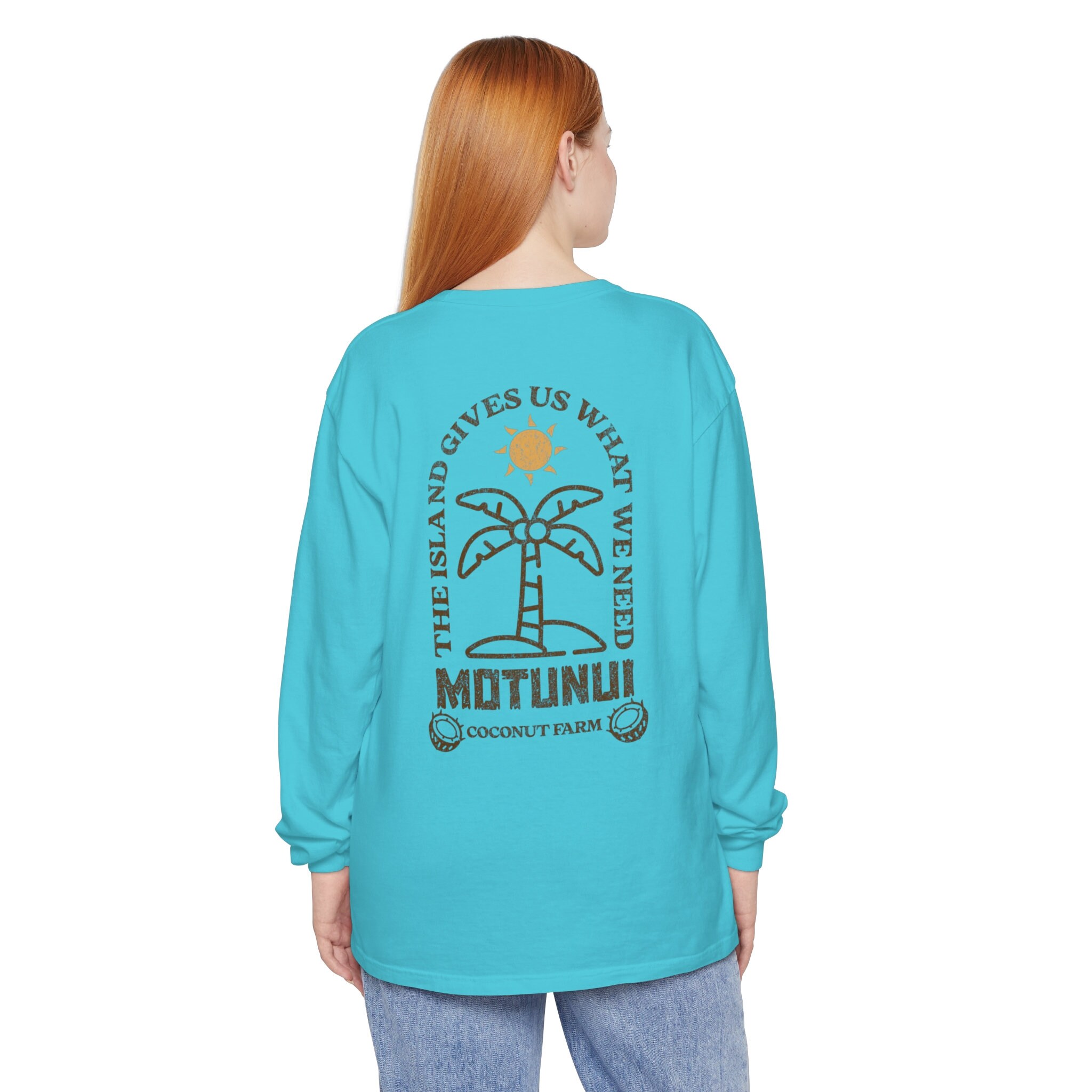 Moana Adult Shirt Motunui Coconut Farm Comfort Colors Unisex - Etsy