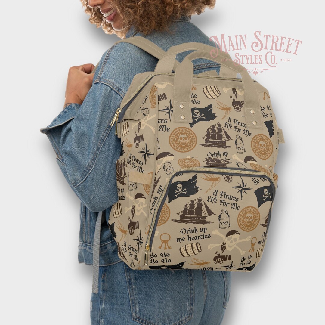 Pirates of the Caribbean Backpack, Yo Ho A Pirates Life for Me ...