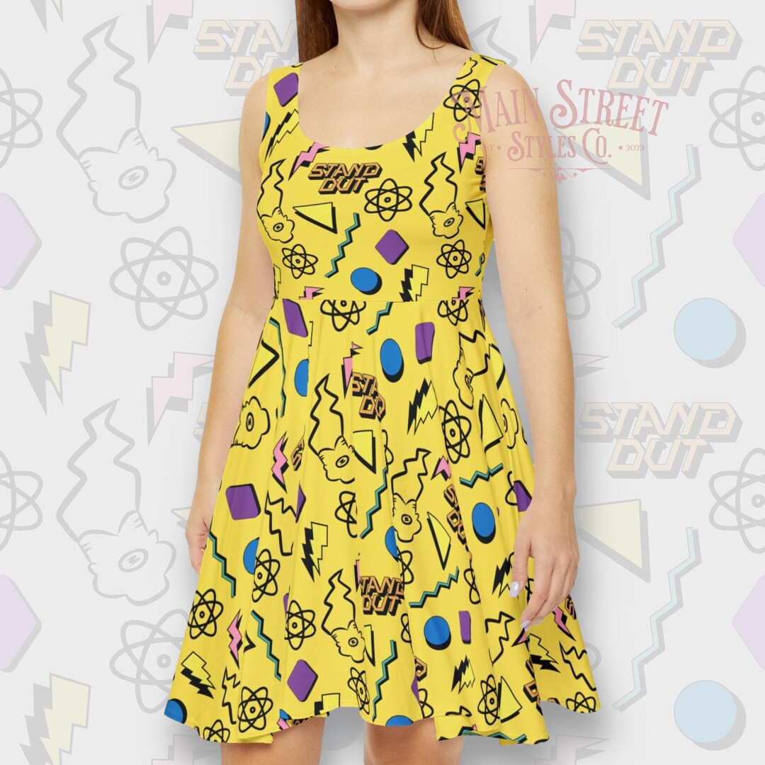 A Goofy Movie Sundress, Powerline Women's Skater Dress Adult, Stand Out ...