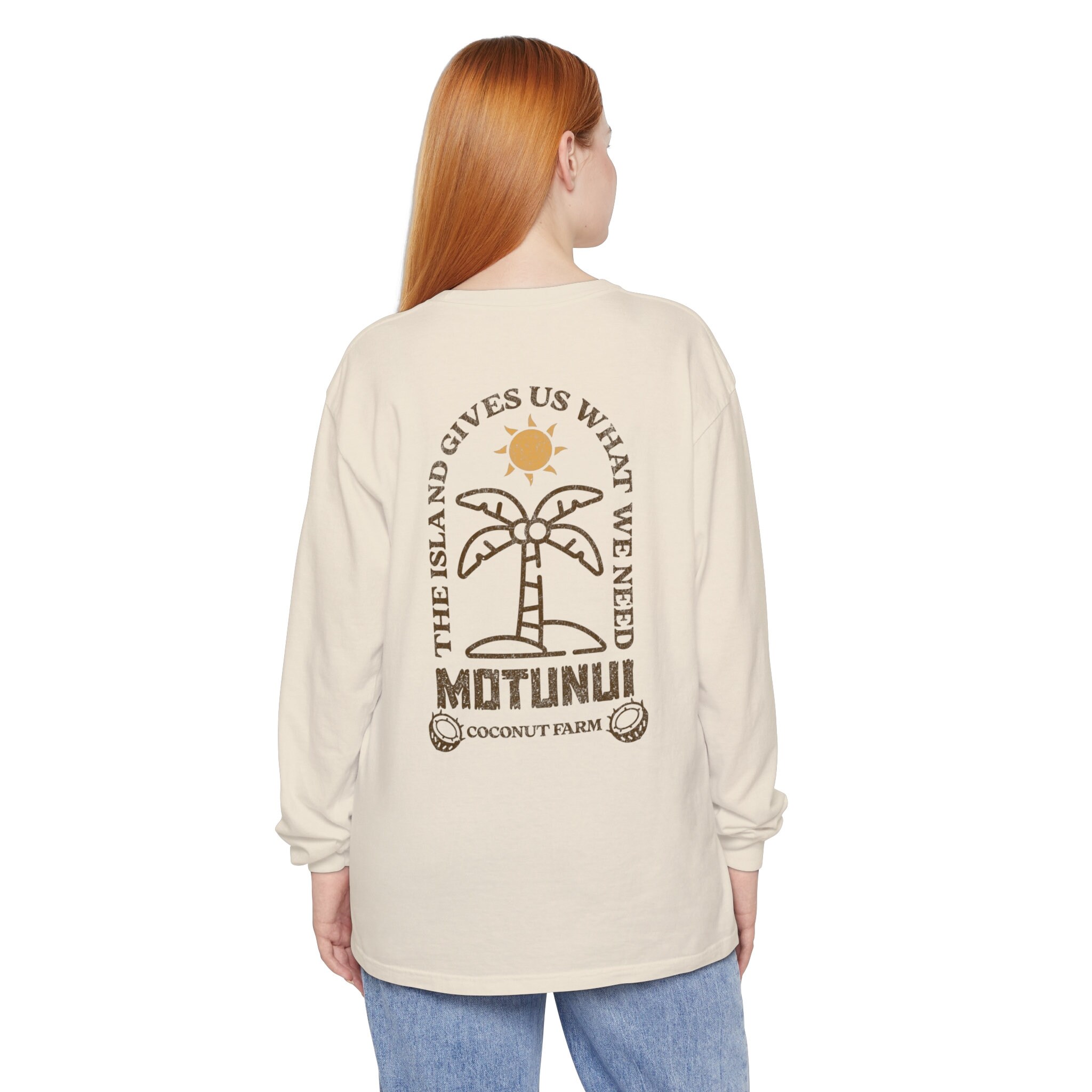 Moana Adult Shirt Motunui Coconut Farm Comfort Colors Unisex - Etsy