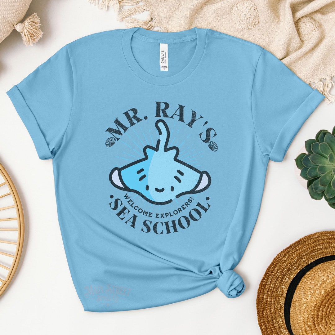 Finding Nemo Shirt, Mr. Rays Sea School Unisex Light Weight Jersey ...