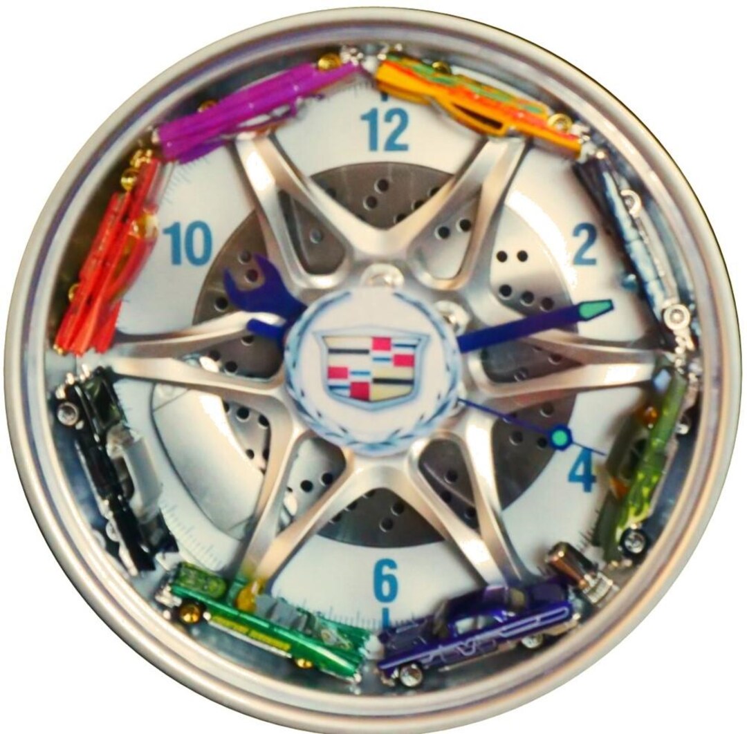 Hot Wheels Cadillac Custom Car Clock - Etsy