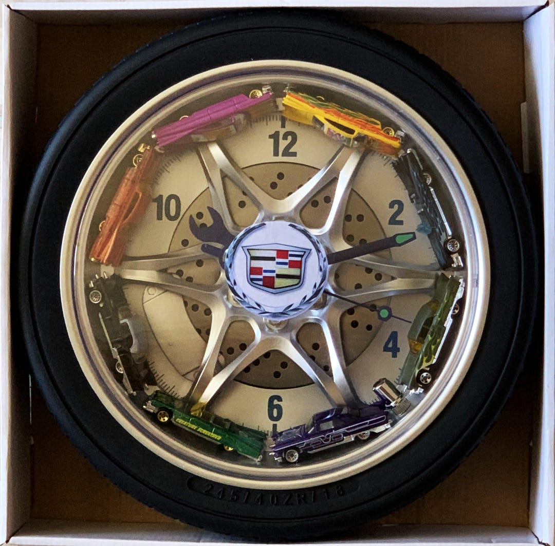 Custom Cadillac Car Clock - Etsy