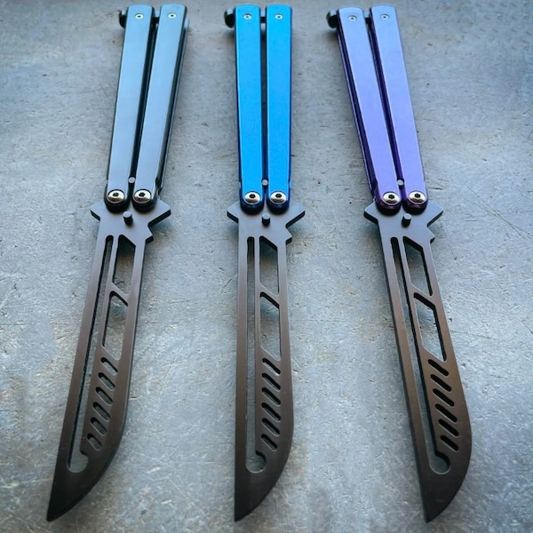 Octane Butterfly Knife - Etsy