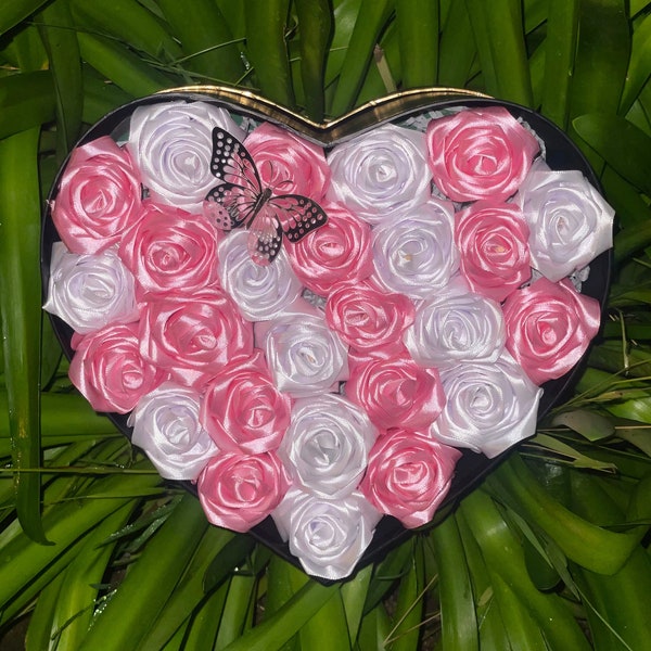 Eternal Ribbon Roses - Etsy