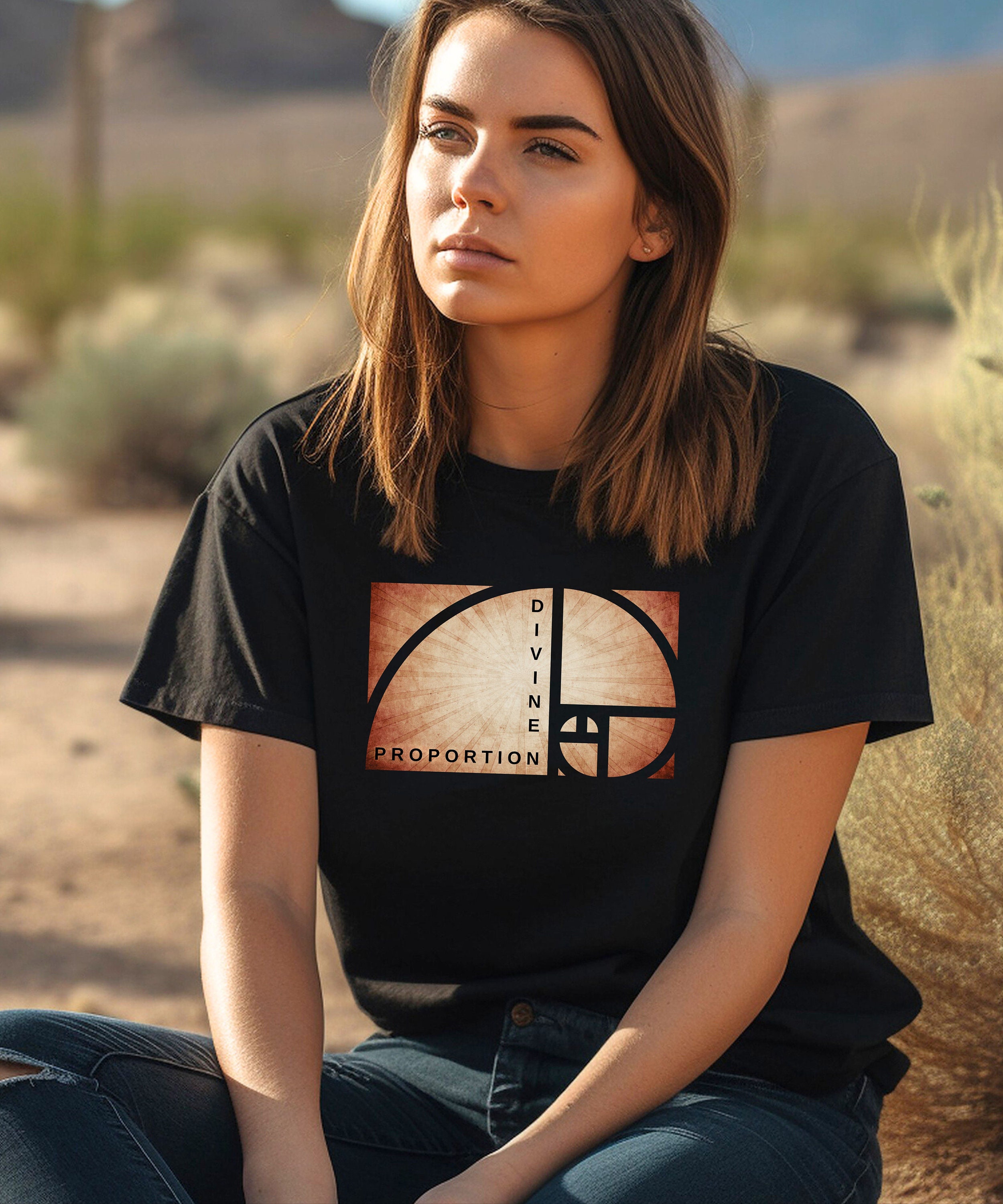 Golden Ratio Shirt, Golden Mean Tshirt, Sacred Geometry T-shirt ...