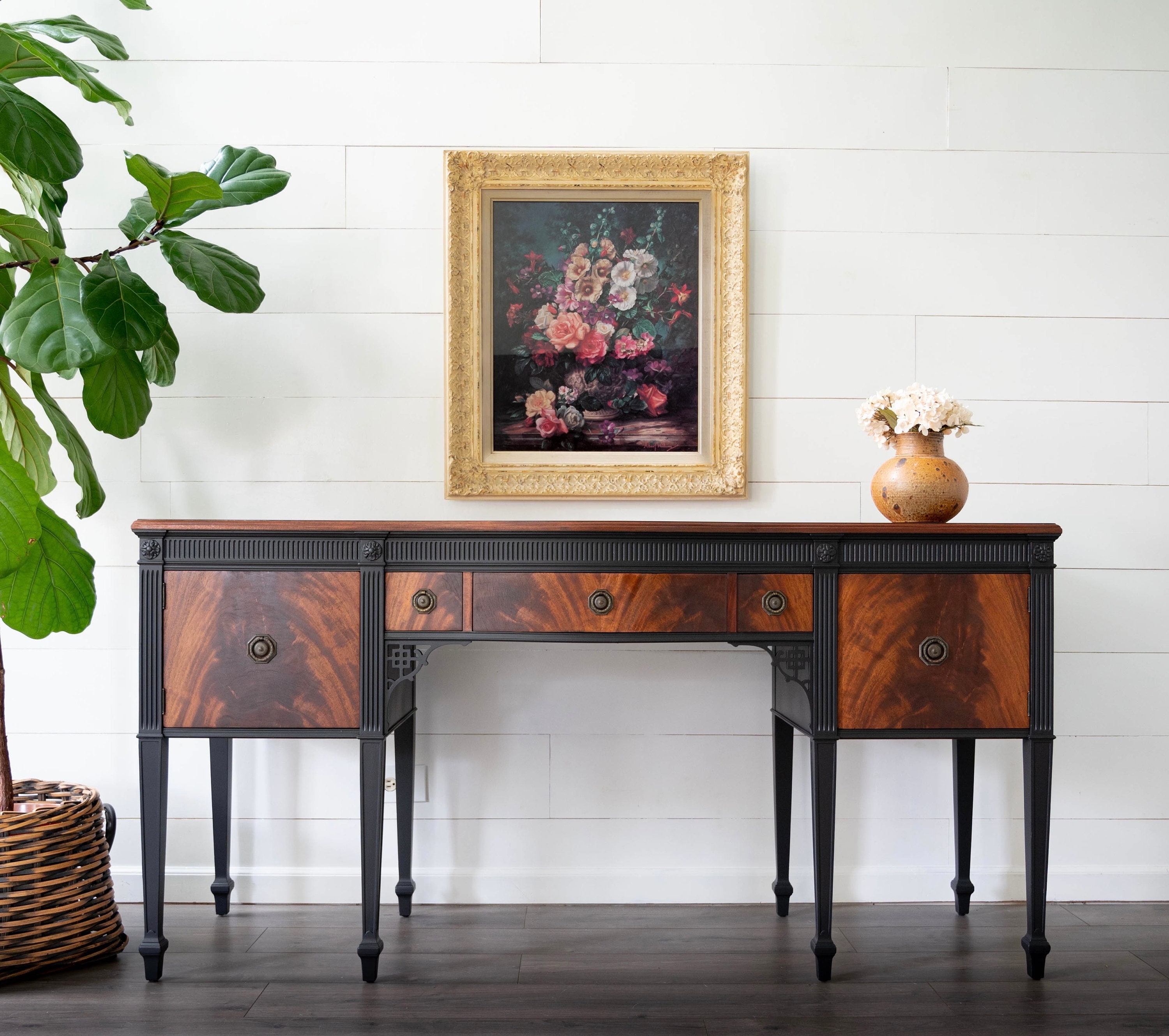 SOLD Vintage Berkey & Gay Sideboard / Buffet/ Entry Console - Etsy