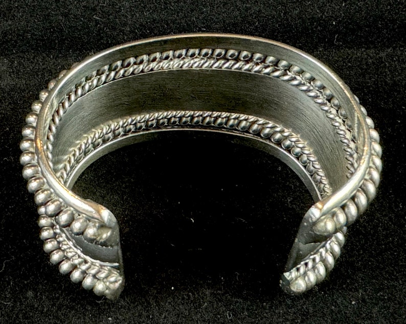 Navajo Franklin and Verna Tahe Sterling Silver Cuff Bracelet - Etsy