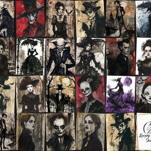 Spooky Macabre Folk Art Junk Journal, Volume 2 | Haunted Skeletons ...