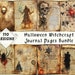 Halloween Witchcraft Journal Pages | Vintage Grimoire & Spellbook ...