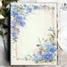 Blank Lined Blue Journal Pages Bundle - Junk Journal Kit - Basic ...