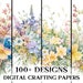 Watercolor Wildflower Clipart Bundle, Floral Clip Art Set, Spring ...