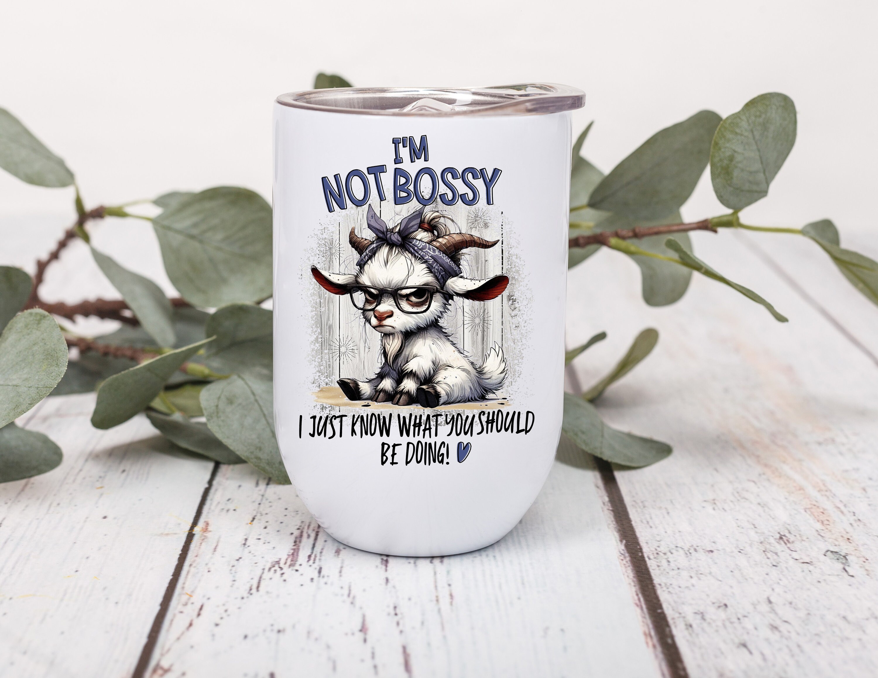 I'm Not Bossy PNG, Sublimation Design, Sarcastic Quote, Mad Watercolor ...