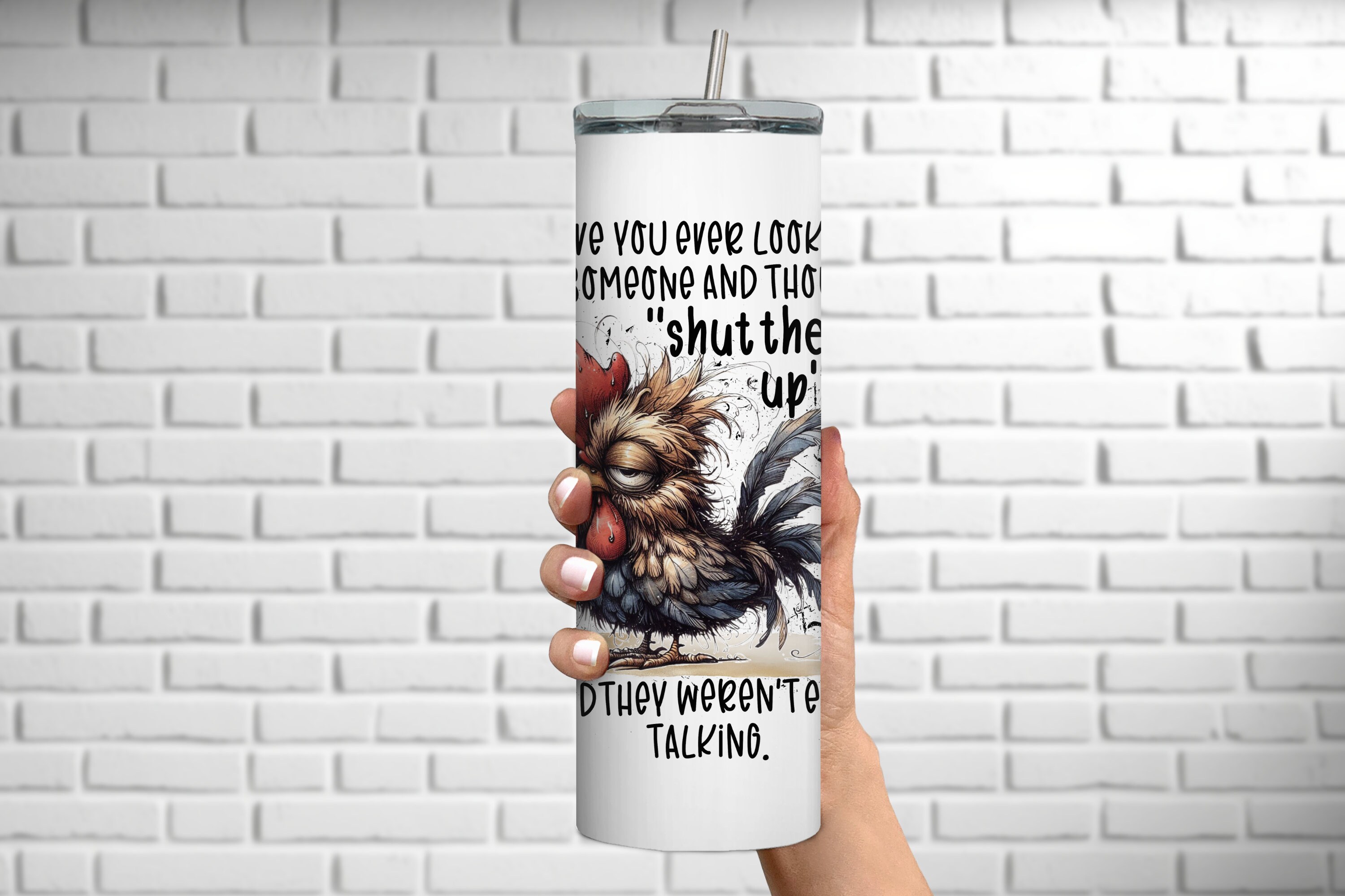 Shut the Hell up Cranky Angry Rooster PNG, Sublimation Design, Adult ...