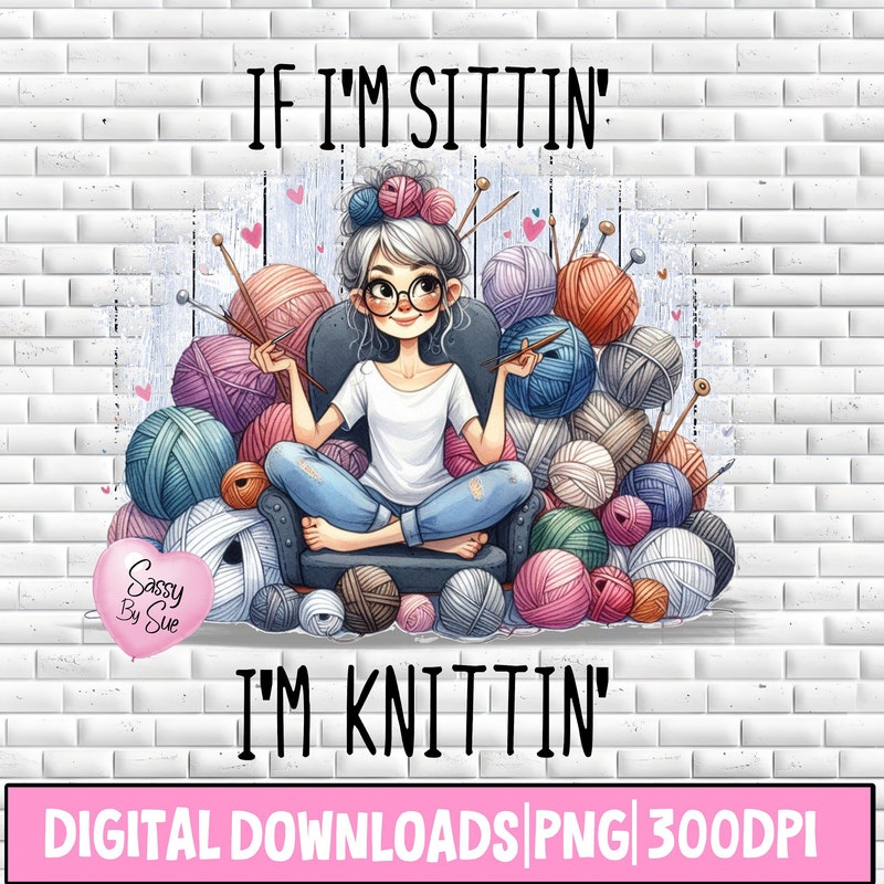 Knitting Sayings - Etsy