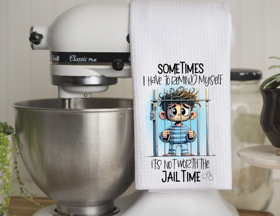 Not Worth the Jail Time PNG, Sublimation Design, Man in Jail PNG, Funny ...