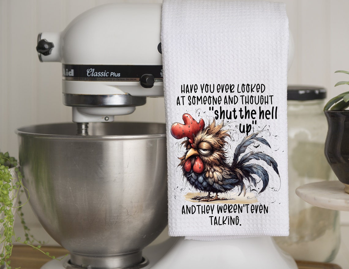 Shut the Hell up Cranky Angry Rooster PNG, Sublimation Design, Adult ...