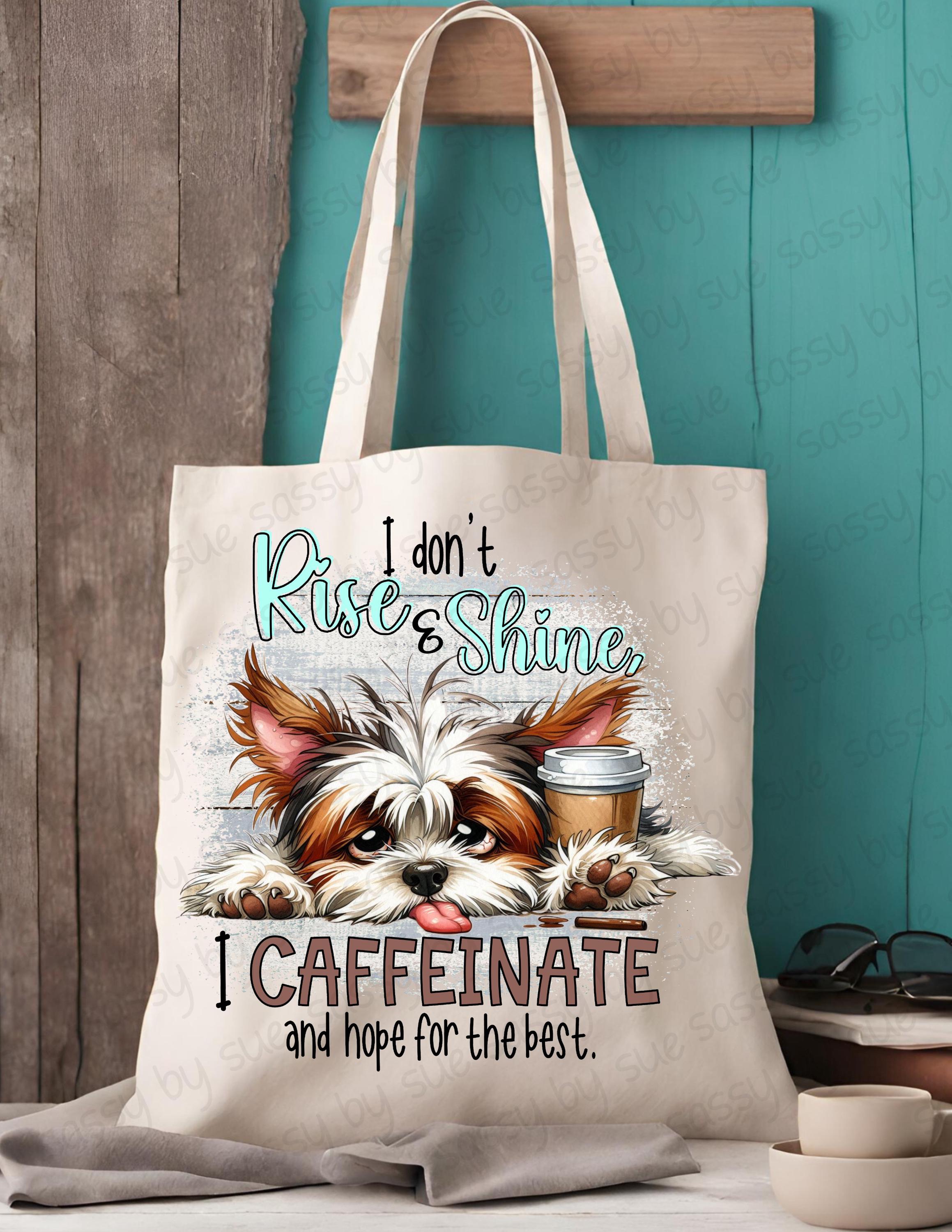 I Don't Rise and Shine PNG, Sublimation Design, Coffee Lover PNG ...