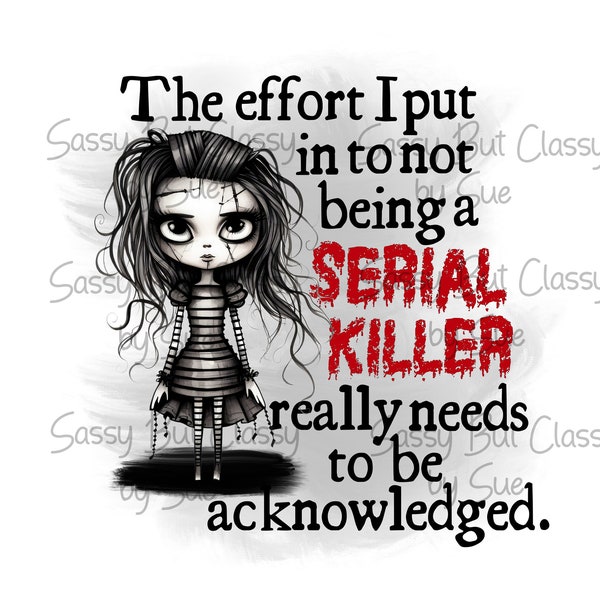 Serial Killer Png - Etsy