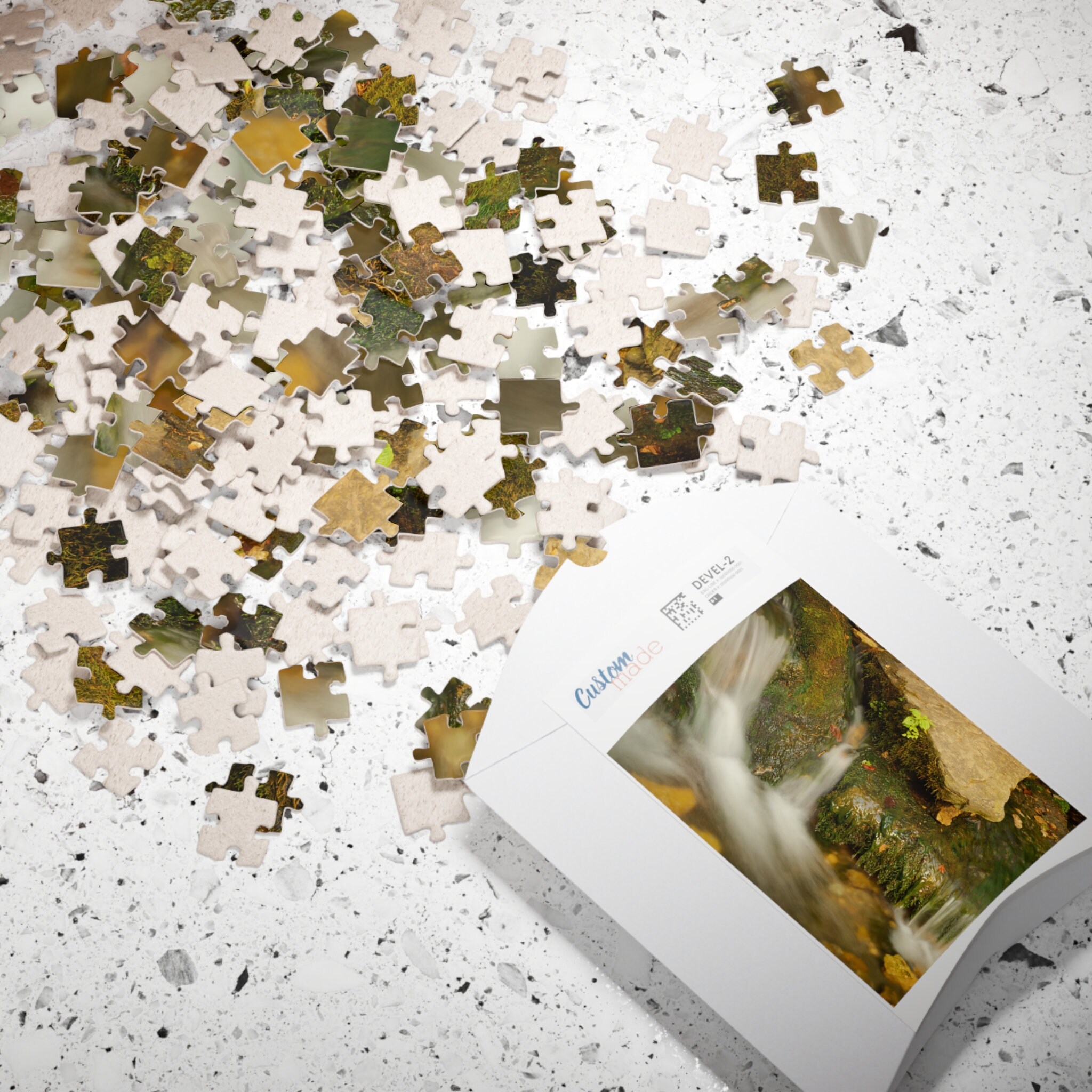 Puzzle Miniature Waterfall Nature Jigsaw Puzzle Puzzle for Adults - Etsy
