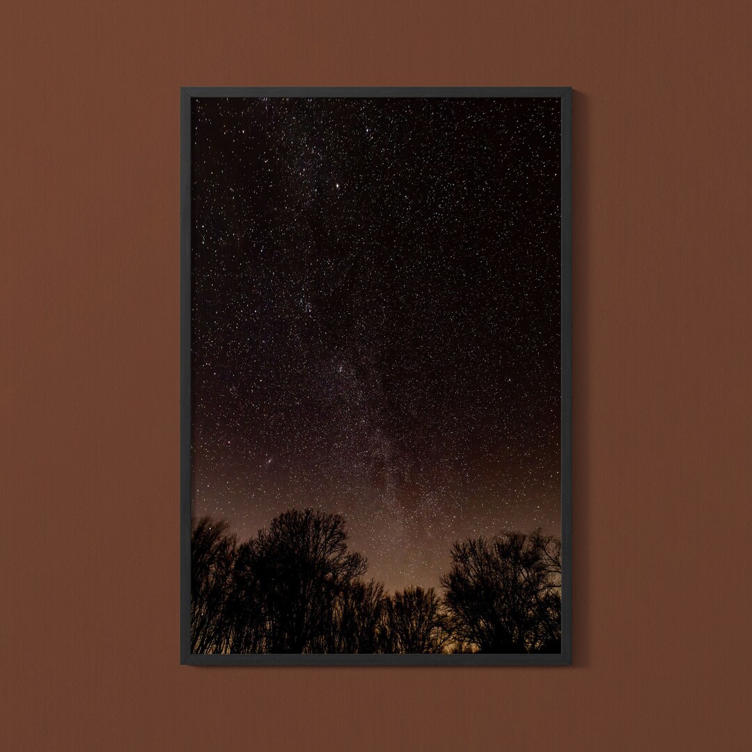 Night Sky Poster | Astro Wall Art - Etsy