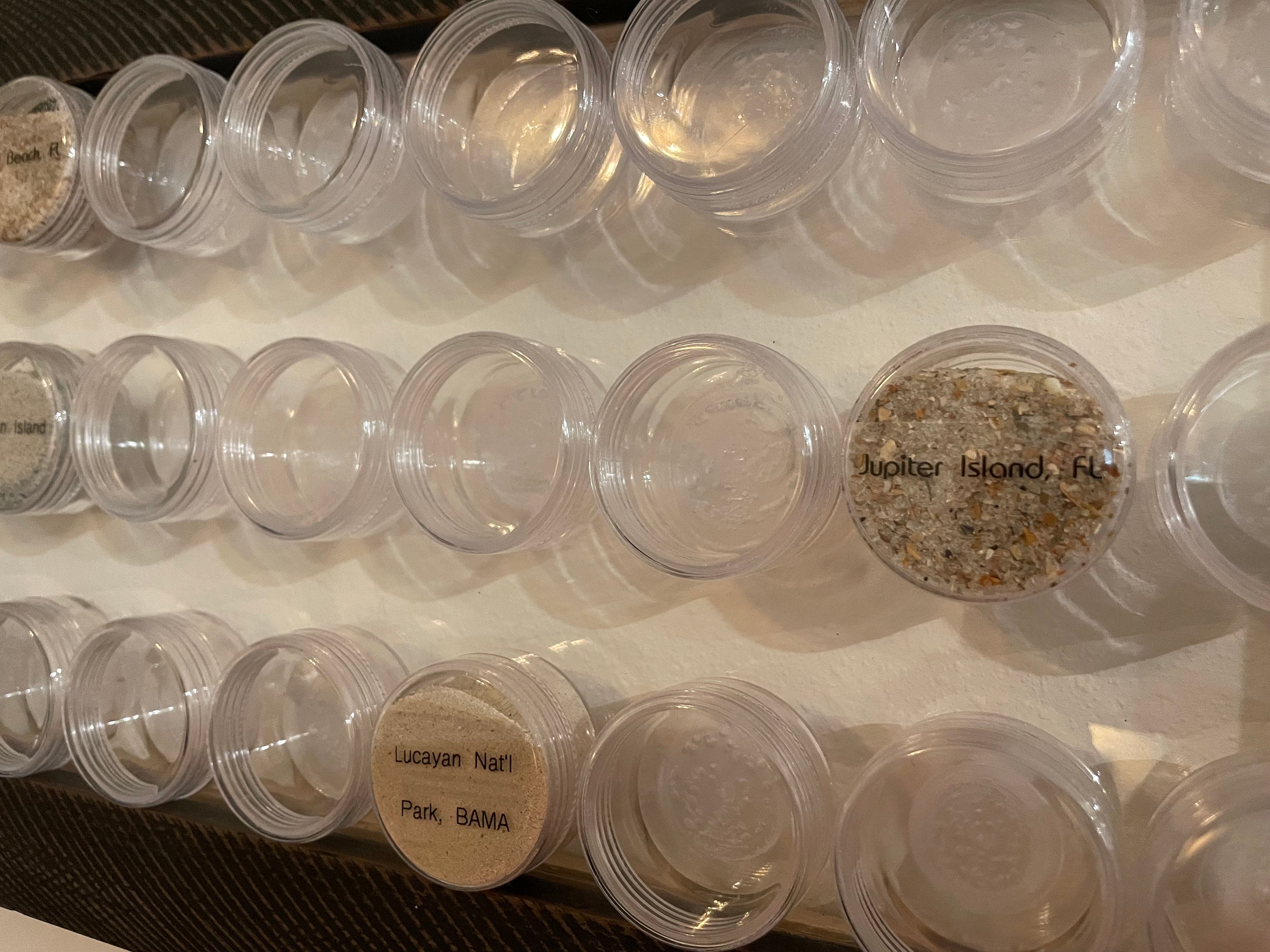 Large Beach Sand Collection Display - Etsy