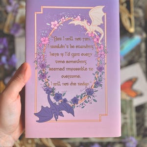 Fourth Wing Rose Gold Dust Jacket - Etsy