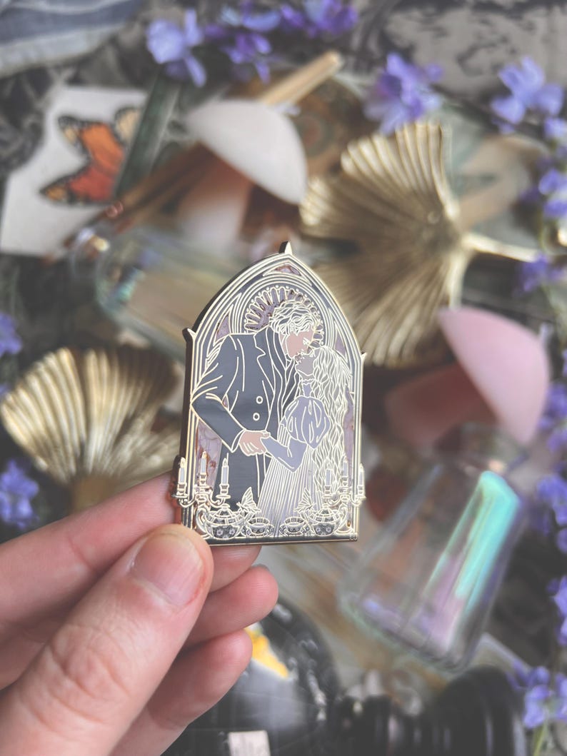 Spooky Couple Pins (purple & White) - Etsy